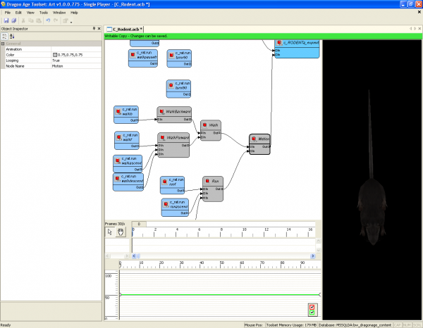 Animation blend tree editor - Dragon Age Toolset Wiki